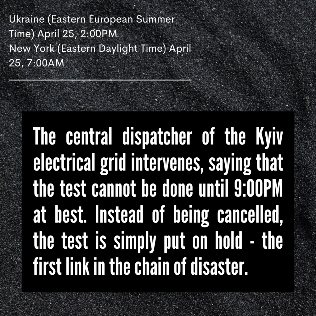 39 Years Ago Today: Links in the Chain of the Chernobyl Disaster • The ...