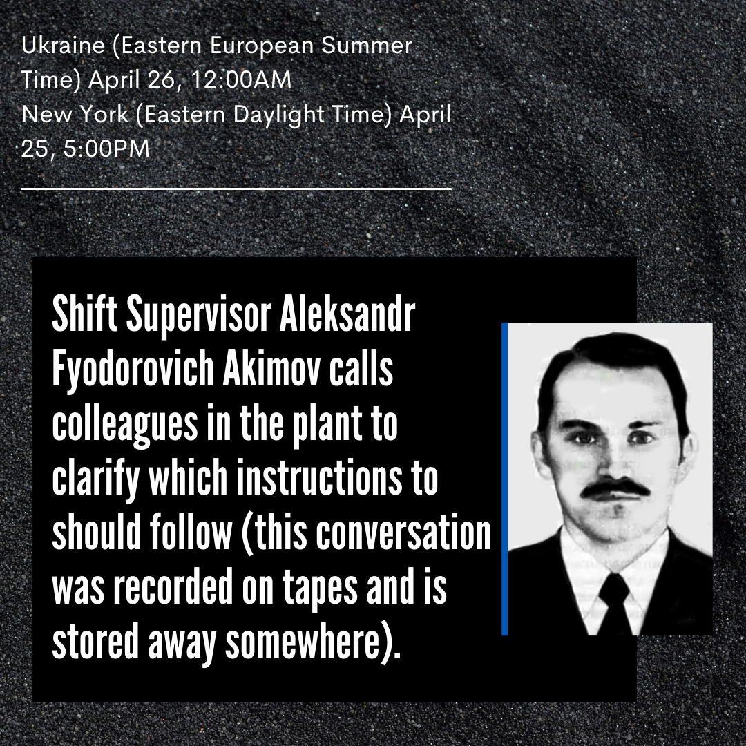 39 Years Ago Today: Links in the Chain of the Chernobyl Disaster • The ...